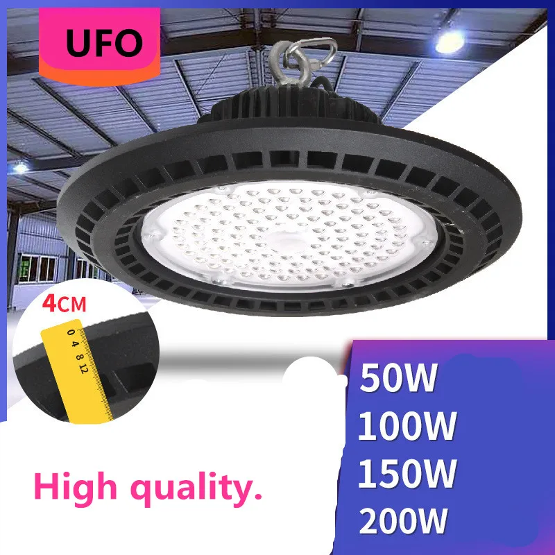 Led Mining Light Ufo Industrial Lighting 50W 100W 150W 200W Die Casting ...