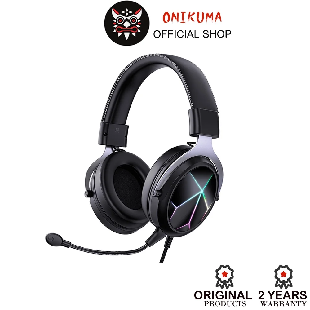 ONIKUMA X10 Pro RGB 게임용 헤드셋 PUBG 스테레오 헤드폰 게임용 헤드폰 분리형 프리미엄 스테레오 게임용 헤드폰 ...