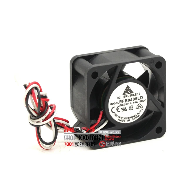 original 4cm switch server fan EFB0405LD 4020 5V 0.16A double ball ...