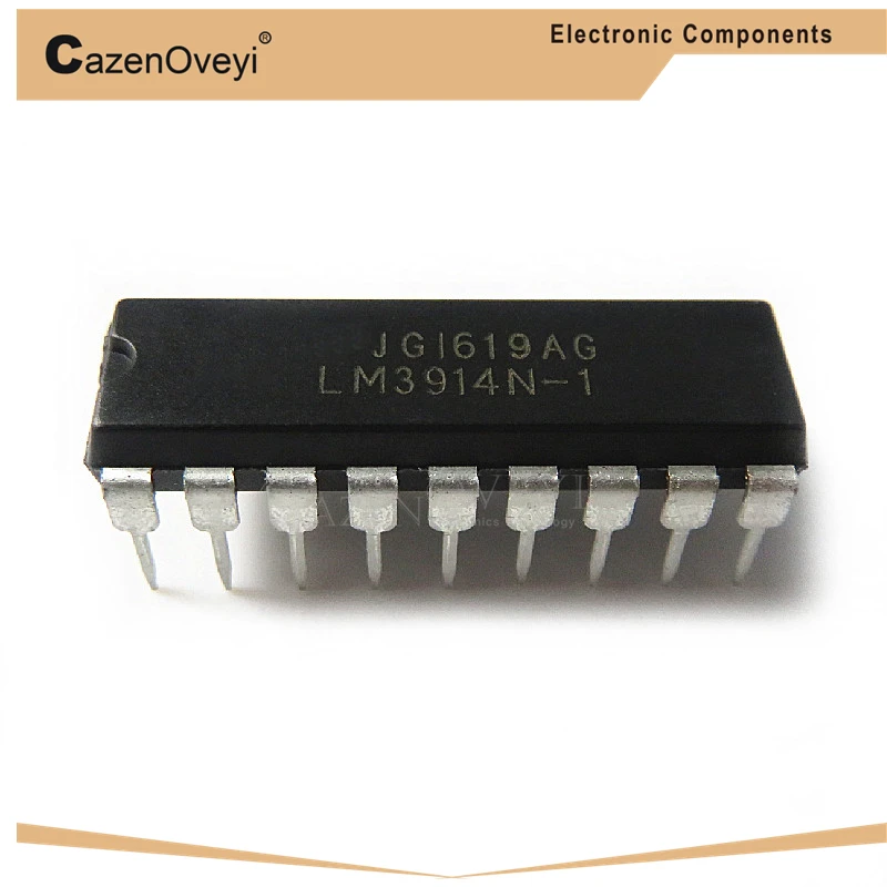 5 unids/lote LM3914N 1 LM3914N LM3914 DIP 18 en Stock|Circuitos integrados| - AliExpress