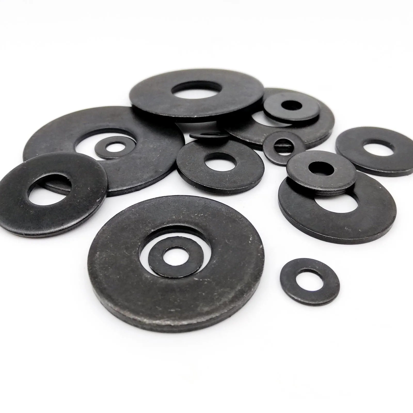 2/5/10/20/25pcs M3 M4 M5 M6 M8 M10 M12 M14 M16 Black Grade 8.8 Steel ...