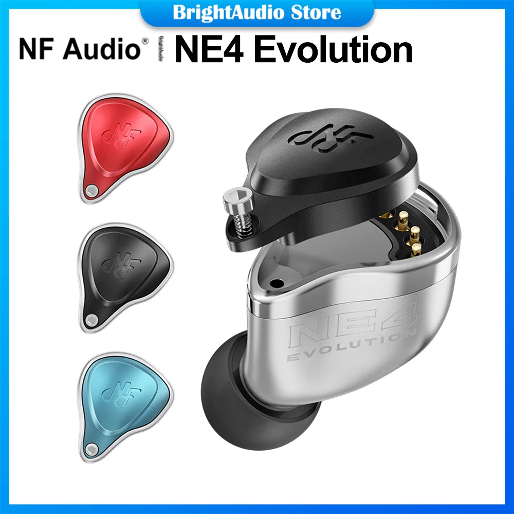 NF AUDIO NE4 Evolution Knowles 4BA Balanced Armature In ear Earphone ...
