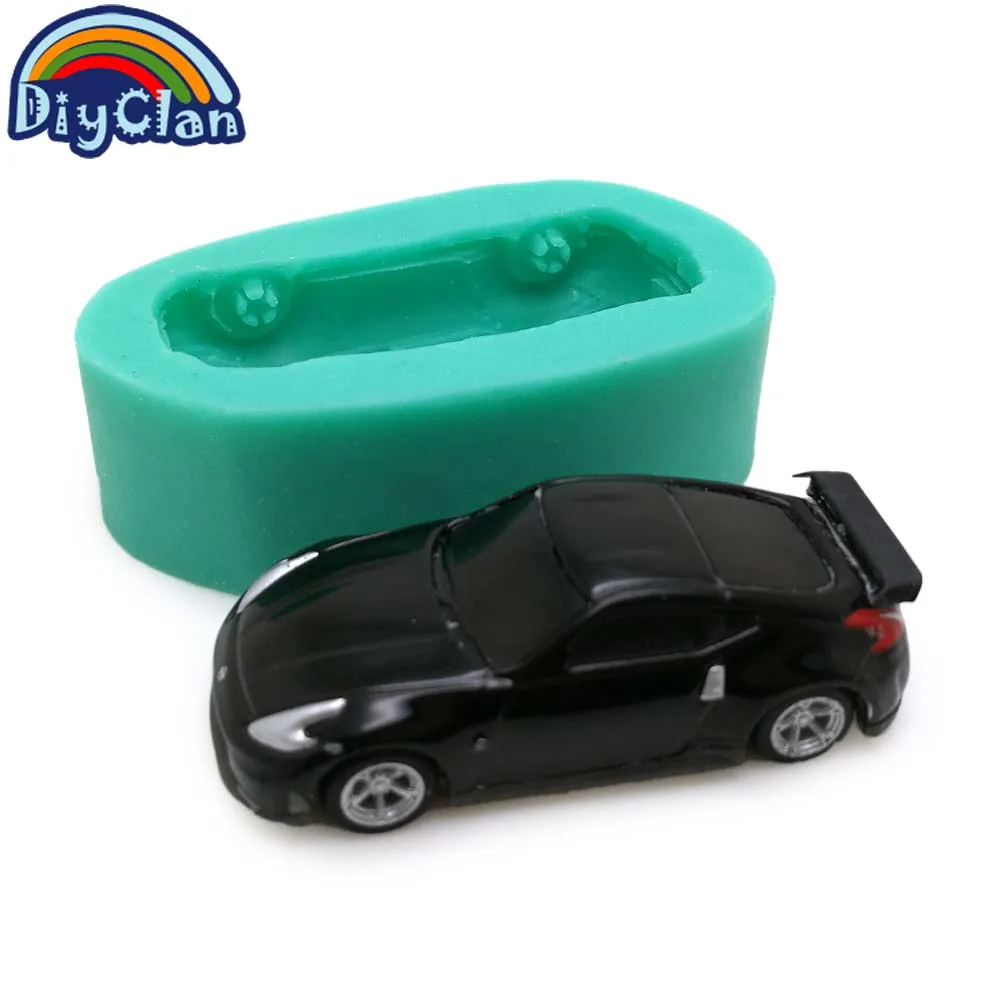 2-Style-Simulation-Sports-Car-Silicone-Molds-For-Cake-Decorating ...