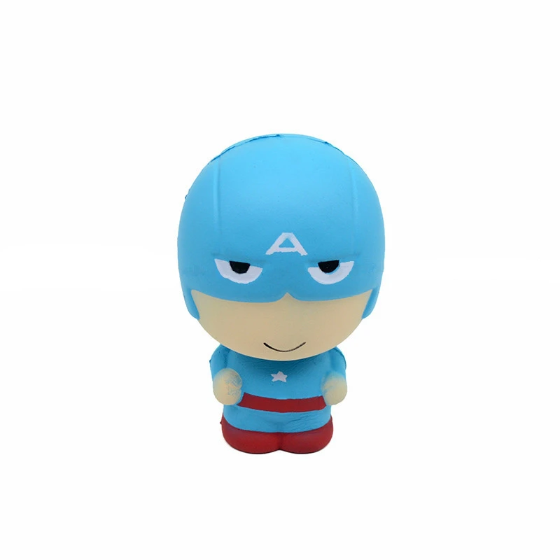 Squishy Slow Rising Super Hero Squish Antistress Squishi Kawaii Toys ...