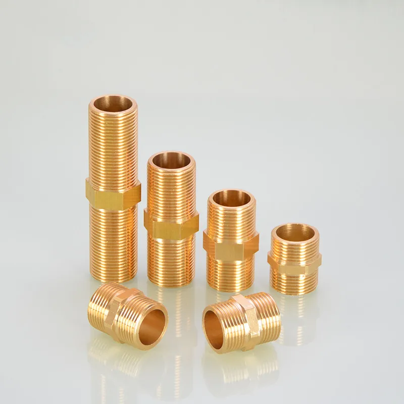 Copper-Equal-Diameter-Double-Outer-External-Thread-1-2-3-4-BSP-male ...