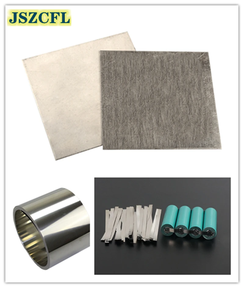 Ni 99.9% High Pure Nickel Plate Nickel Foil Thick 0.1/0.2/0.3mm Electroplating Nickel Strip ...