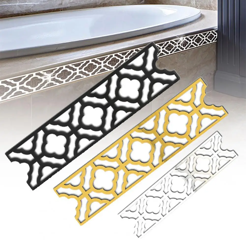 Acrylic Wall Border Stickers | Skirting Line Wall Stickers | Border ...