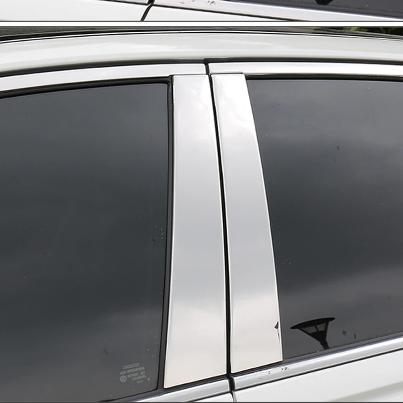 Window Trims For Renault Fluence 2010~2018 Car Window Pillar Center ...