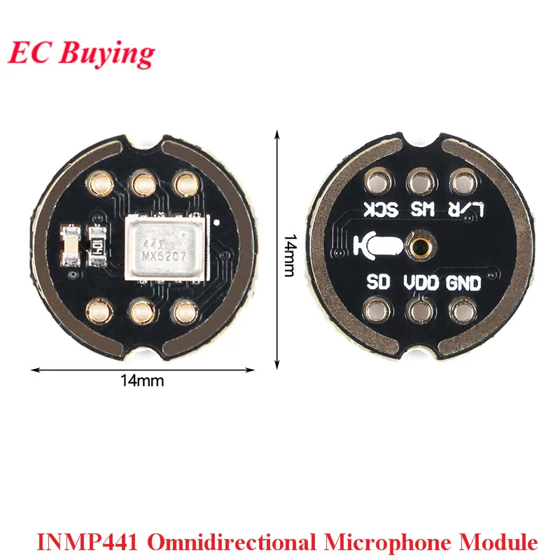 INMP441-Omnidirectional-Microphone-Module-I2S-Interface-MEMS-for-ESP32 ...