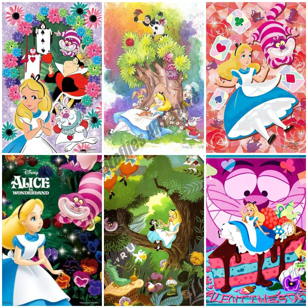 Alice In Wonderland Disney Art