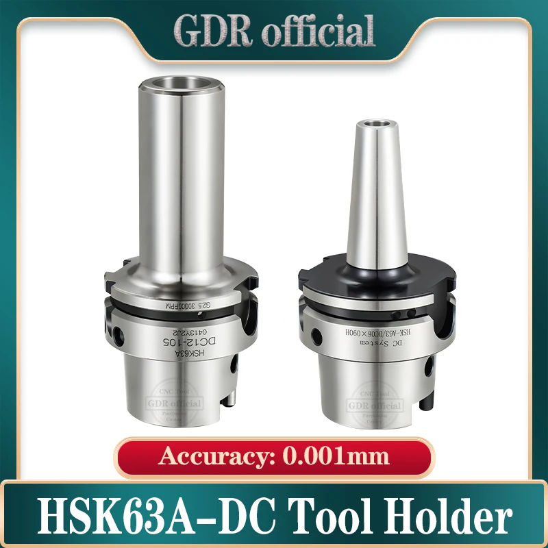 GDR-high-precision-HSK-HSK63A-DC-tool-holder-for-deep-cavity-machining ...