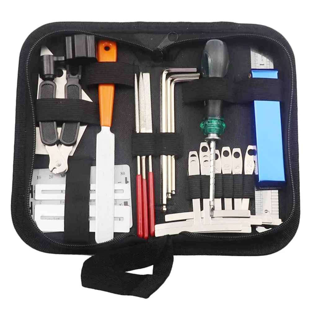 Guitar Maintenance Repair Tool Kit Tools String Organizer String Action ...