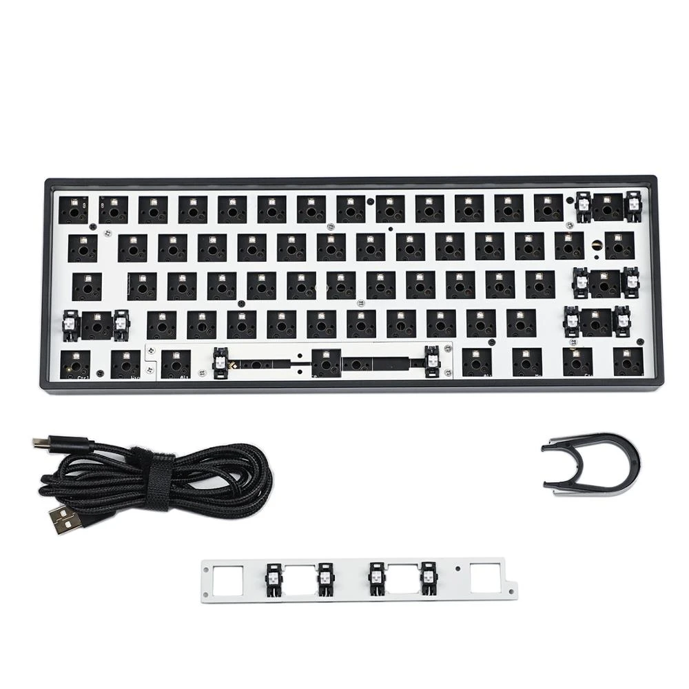 GK61 GK61XS GK61X RGB Hot Swap Programmable Wired Bluetooth Replacable ...
