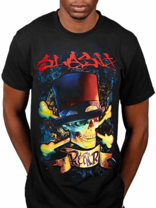 อย่างเป็นทางการ Slash R AMP FNR เสื้อยืด World On Fire Made In Stoke ...