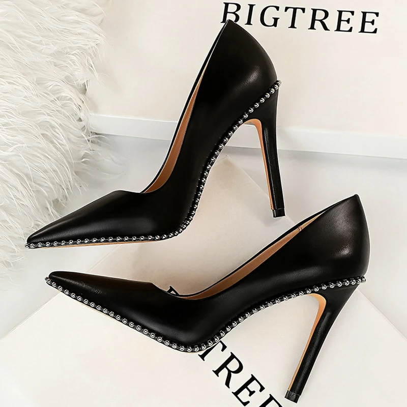 Shoes Big Size Women Stiletto | Bigtree Female High Heel Shoe - Shoes ...
