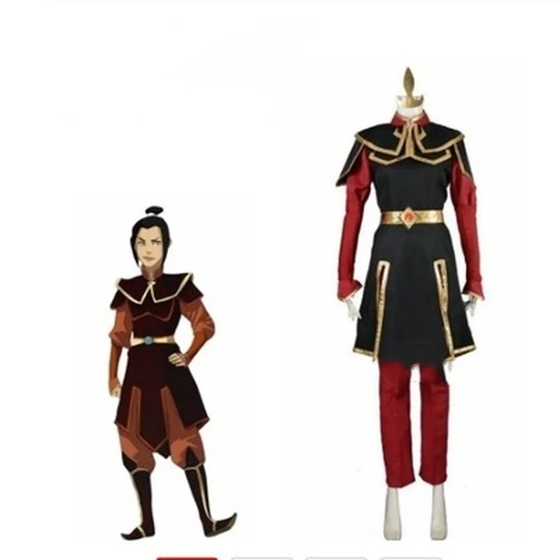 Anime-Avatar-The-Last-Airbender-Cosplay-Costumes-Azula-Fire-Nation ...