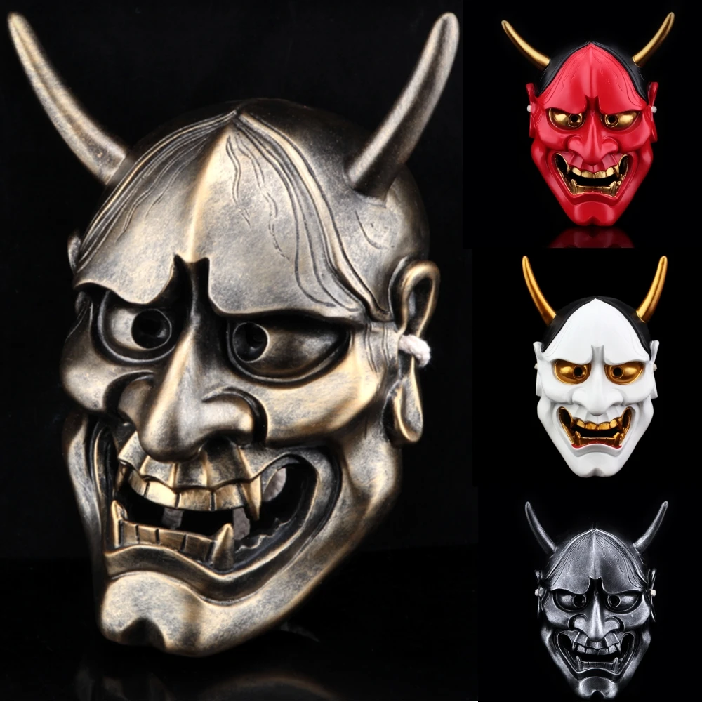 Japanese Horror Cosplay Mask Buddhism Prajna Ghost Traditional Hannya ...