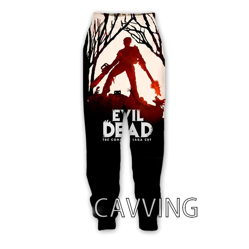New Fashion 3D Print Horror Movie Evil Dead Casual Pants Sports ...