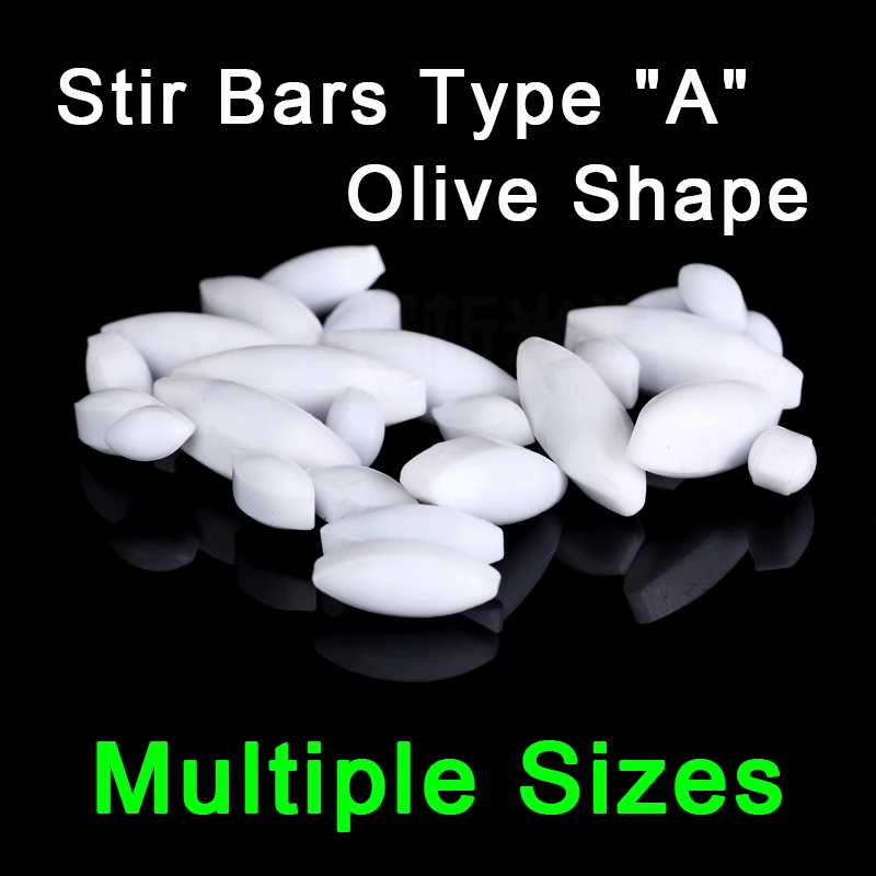 PTFE Magnetic Stirrer Stir Bar Type A Magneton Stirring Mixer White ...