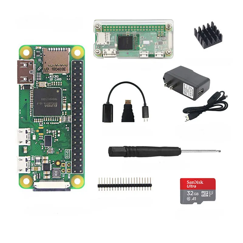 Other Computers & Networking - Raspberry Pi Zero W/WH Starter Kit 5MP ...