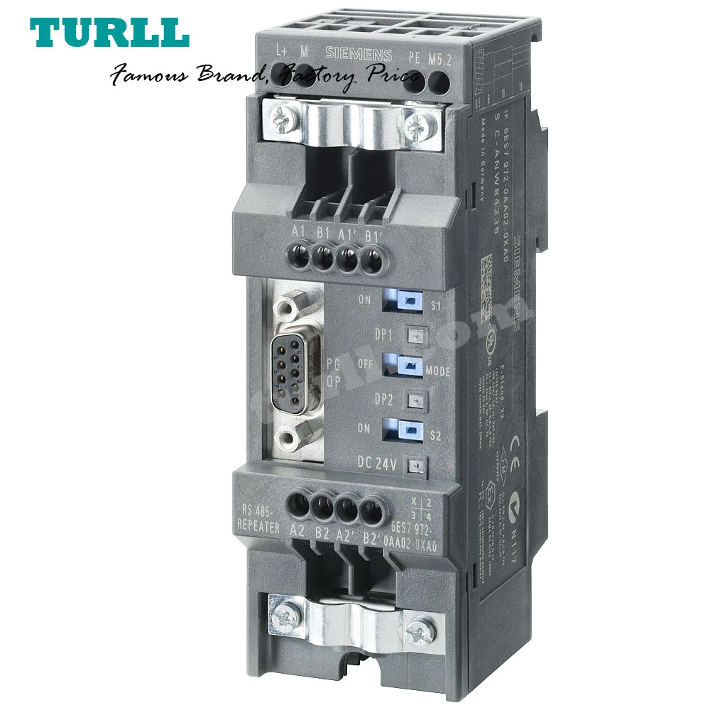 SIEMENS SIMATIC DP, RS485 tekrarlayıcı bağlantısı PROFIBUS/MPI otobüs sistemleri max. 31 n ...