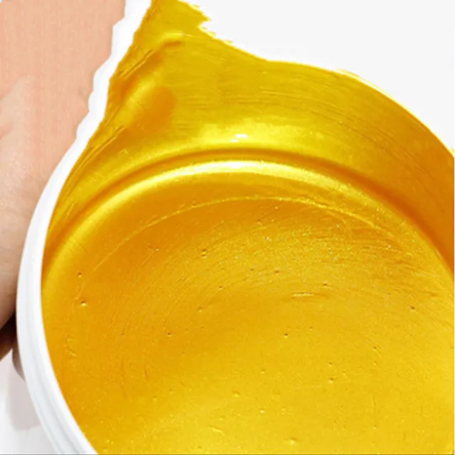 24K Super bright gold foil paint, bronzing paint, oily flashing gold ...