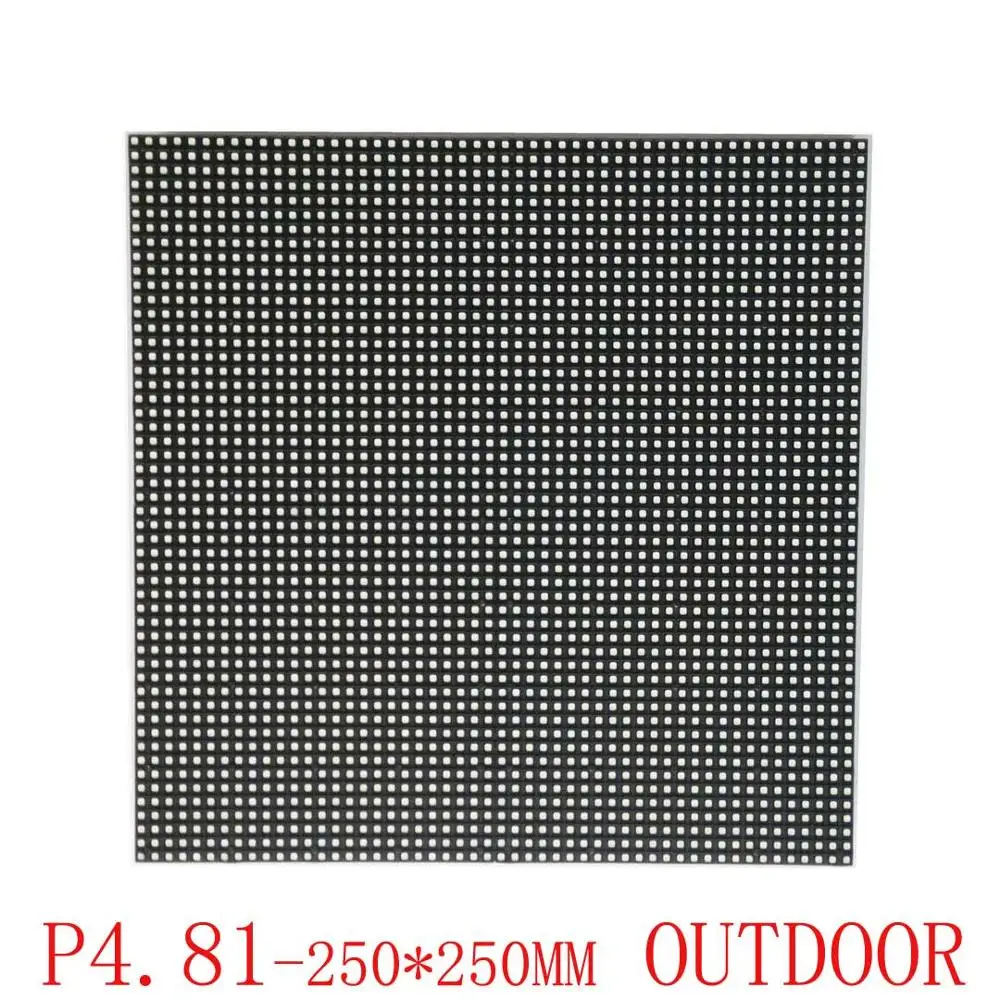 Outdoor-Full-Color-P4-81-LED-Panel-250-250mm-Advertising-Screen-Module ...
