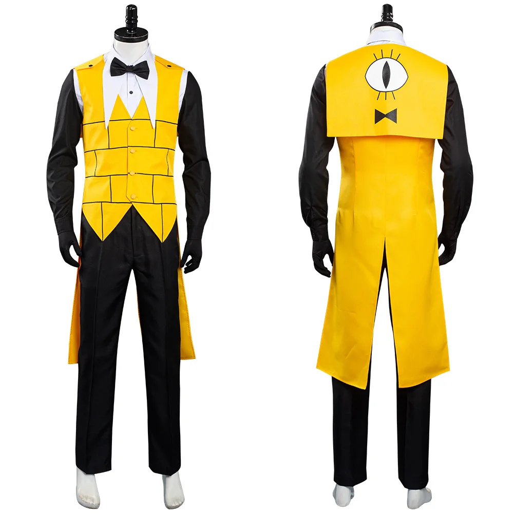 Gravity Falls Bill Cipher Cosplay Anime Costume Cosplay Costume Uniform ...