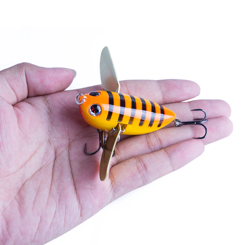 Hanlin-Topwater-Simulation-Cicada-Fishing-Lures-58mm-12-5g-Popper ...