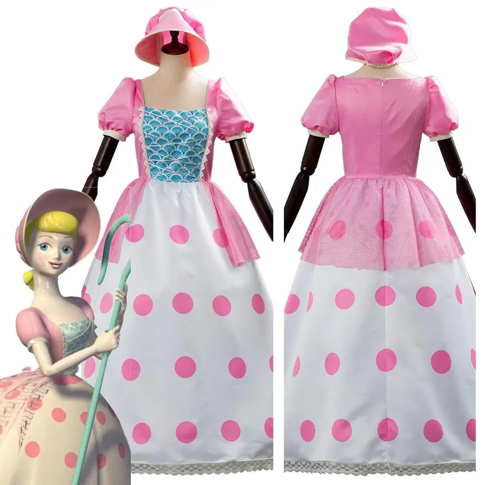 Toy Story 4 Bo Peep Cosplay Costume - AllCosplay.com