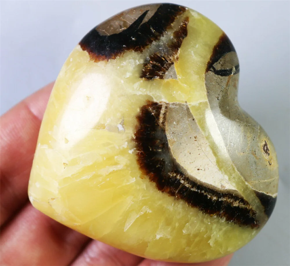 Polished Dragon Turtle Back Stone Cave Crystal Center From Madagascar ...