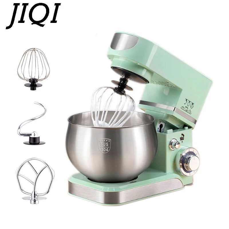 5.5l Stainless Steel Bowl Electric Food Stand Mixer Chef Milkshake ...