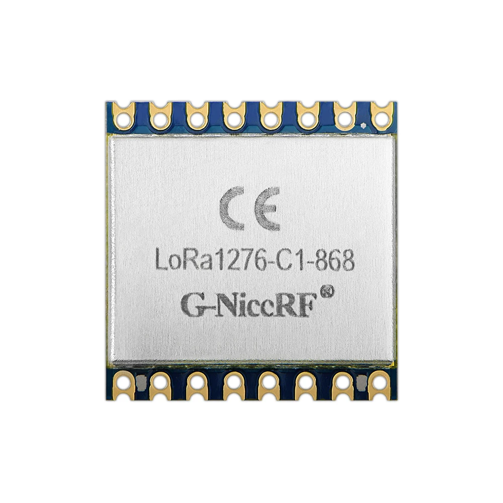 G-nicerf 10pcs 868mhz Lora1276-c1 Sx1276 Lora Module 20dbm 100mw 3-5km ...