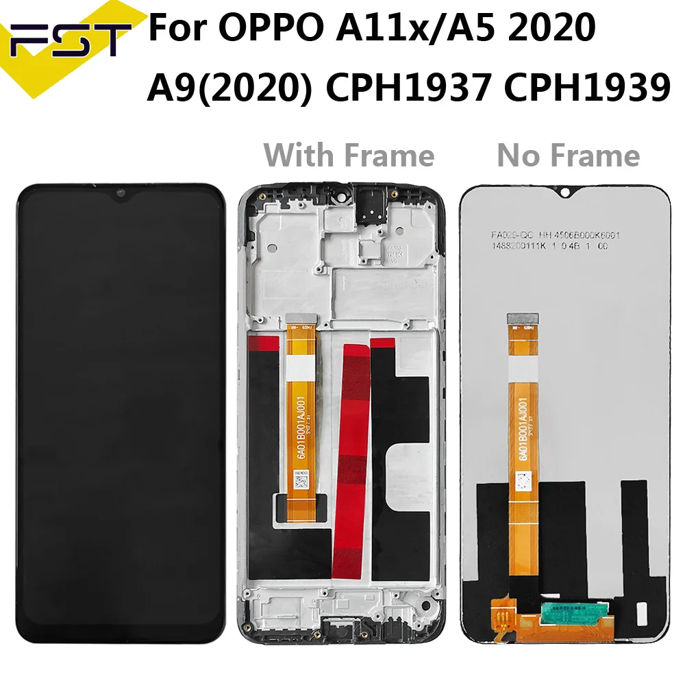 Display For Oppo A11 / A11x 2019 LCD/ A5 / A9 (2020) CPH1937 CPH1939 CPH1931 LCD Display Touch ...