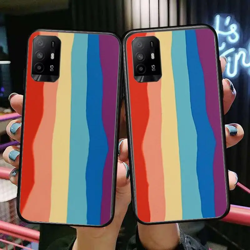 Luxury-Colorful-RainbowFor-Realme-C3-Case-Soft-Silicon-Back-cover-OPPO-Realme-C3-RMX2020-Coque ...