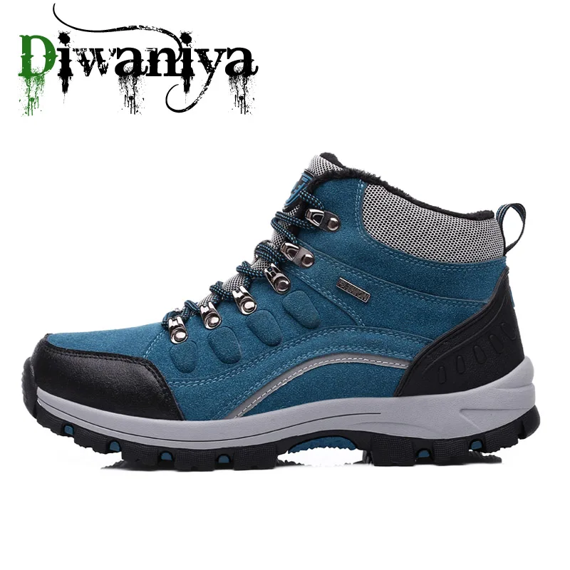 Leather Mountain Hiking Boots | Leather Mens Hiking Shoes | Leather ...