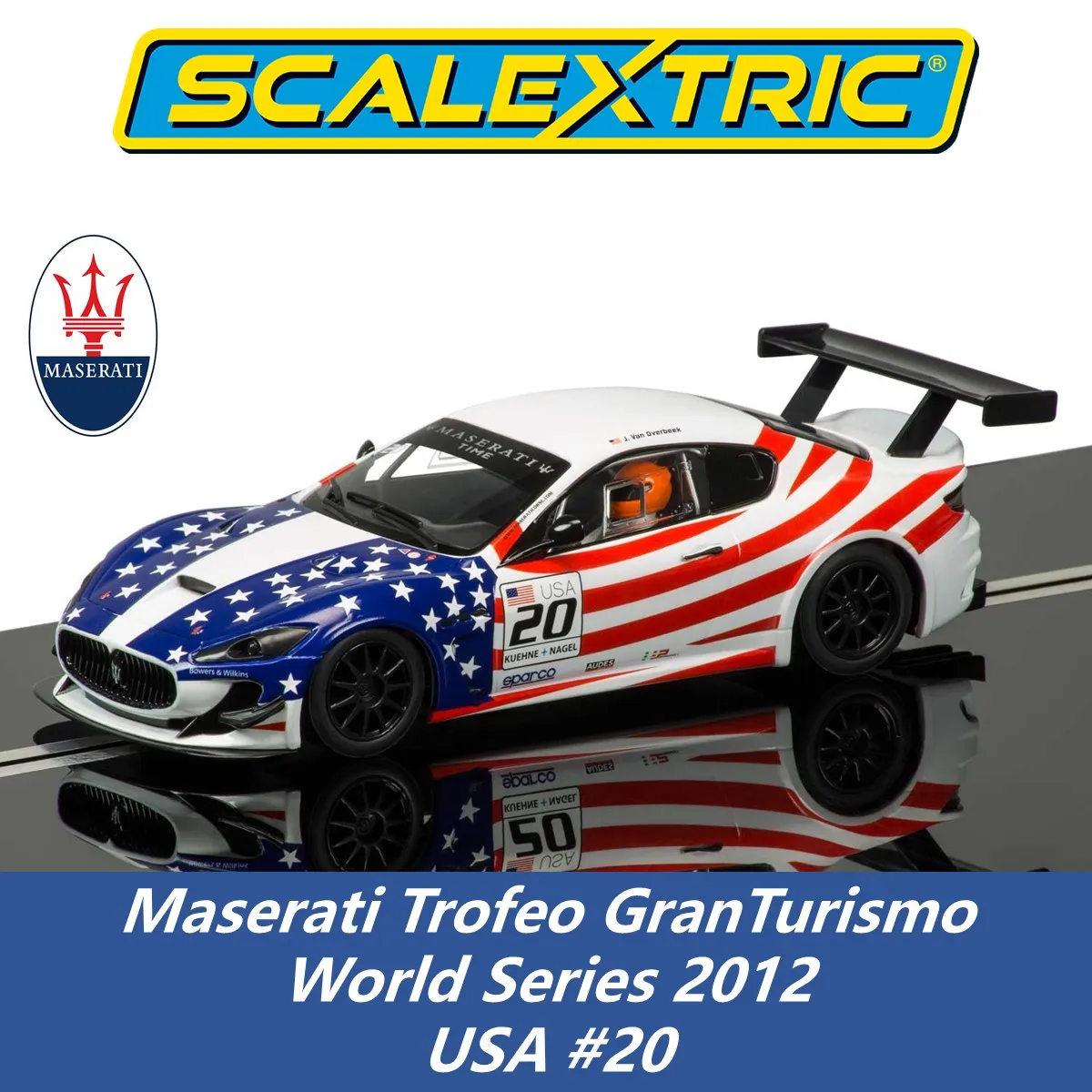 Scalextric-Slot-Car-1-32-C3603-Maserati-Trofeo-GranTurismo-World-Series ...