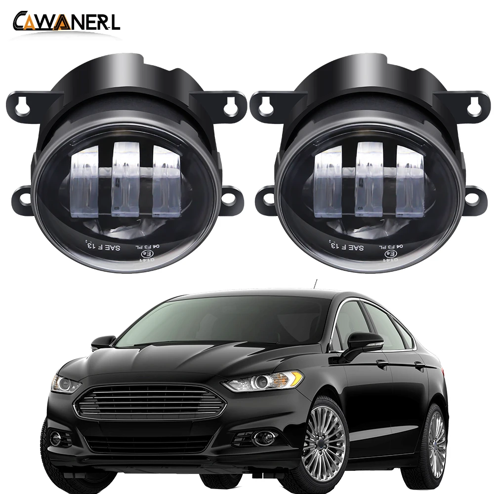 Fog Light Assembly For Ford Mondeo Fusion 2013 2014 2015 2016 Car 30w 4000lm Front Bumper Led ...