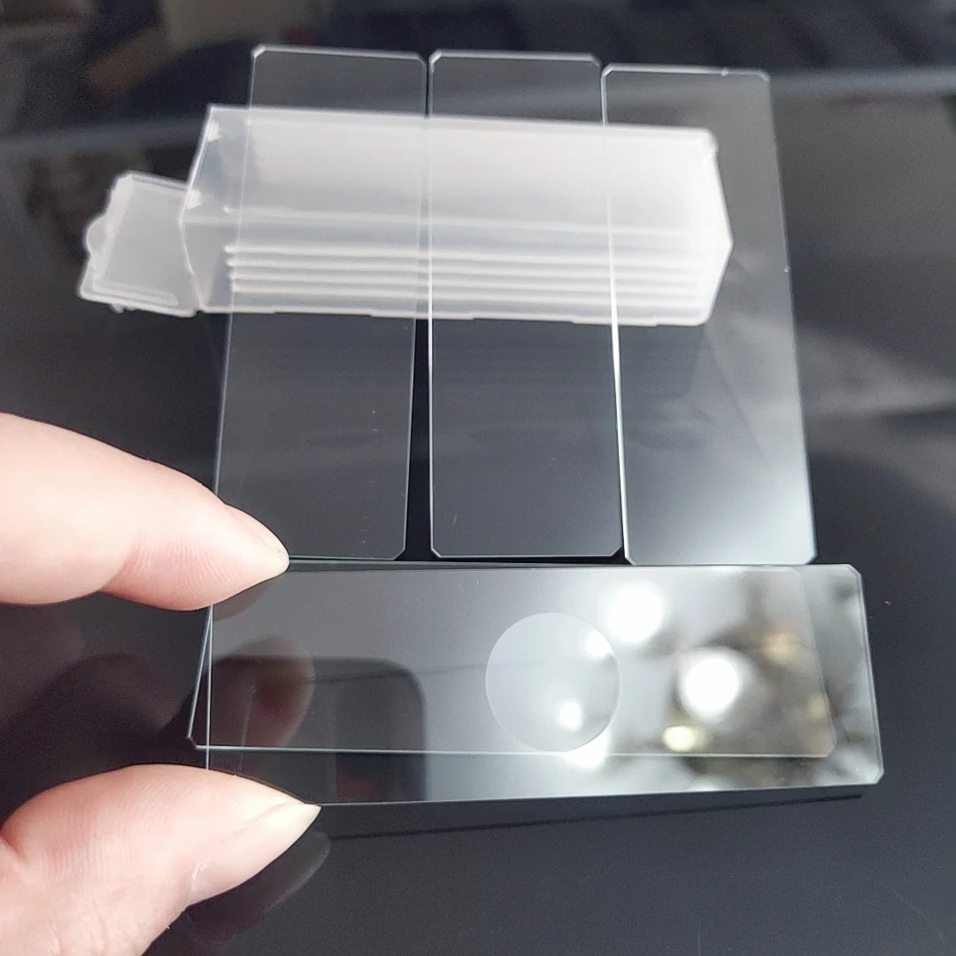 Lames-de-verre-vierges-pour-microscope-concave-simple-dos-de ...