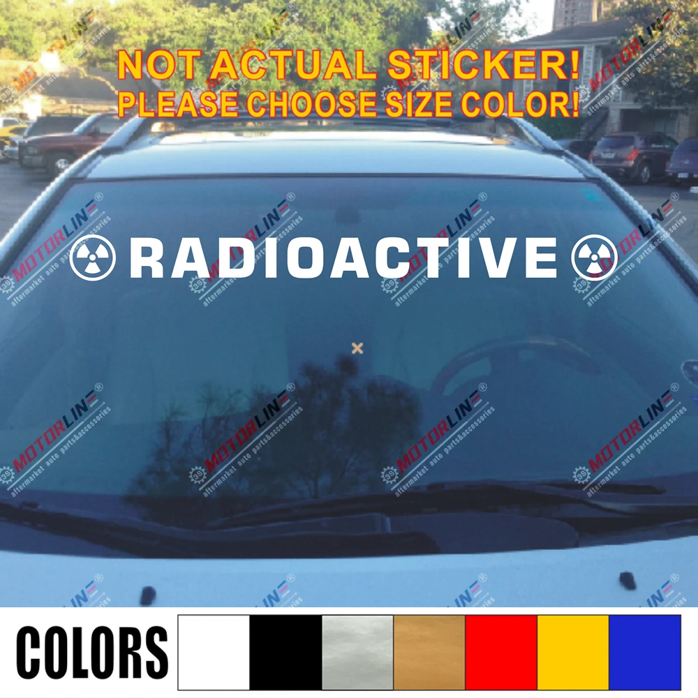 Radioactive-Warning-Nuclear-Radiation-Symbol-Decal-Sticker-Car-Vinyl ...