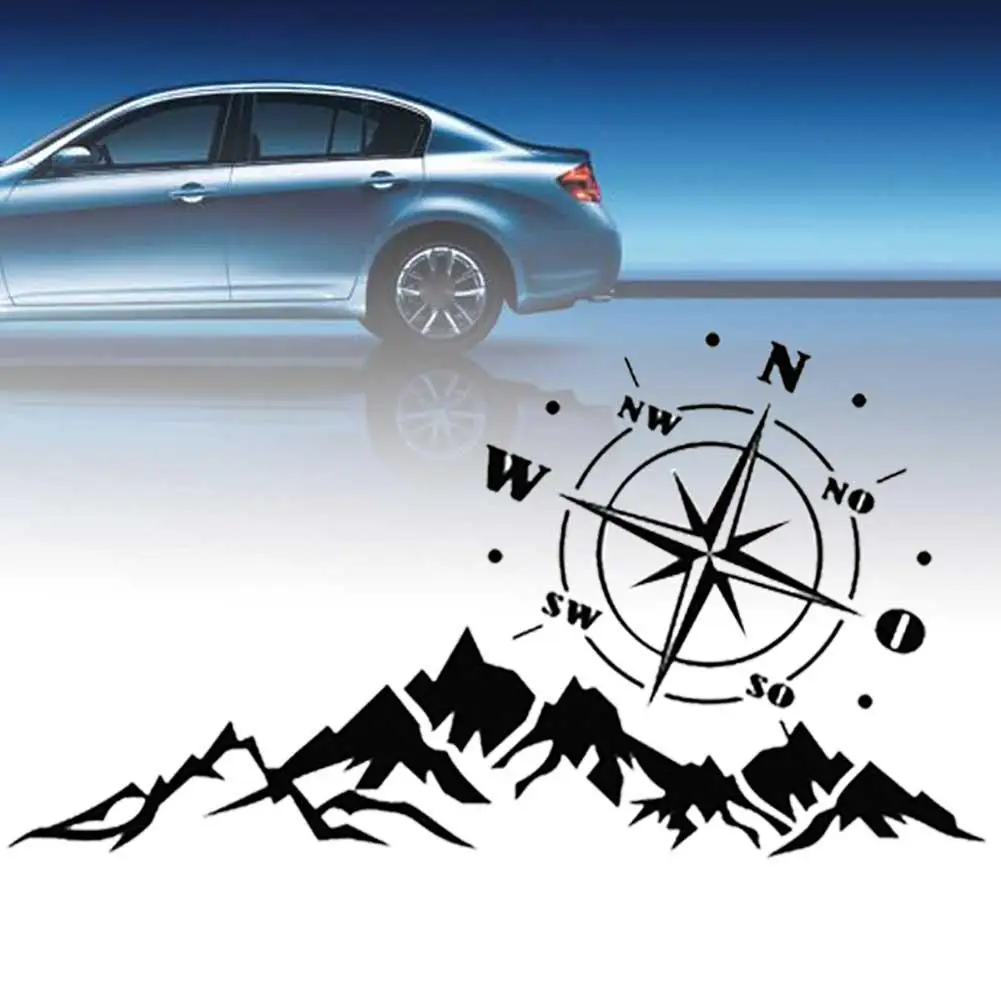 Car Sticker Auto Tree Mountain SUV Off road RV Camper Car Styling ...