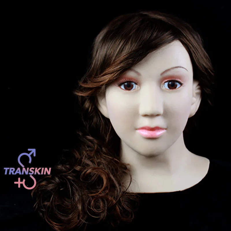 Transkin F-2 Silicone Maskrealistic Feminization Adult Games Silicone ...