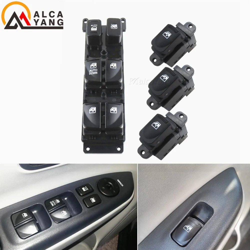 Interruptor elevador de vidrio de ventana eléctrica, 935801E000 Hyundai Accent accesorio para ...