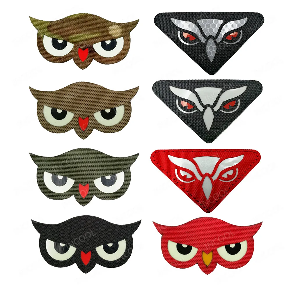 Reflective Patches Badges | Tactical Patch Glow Dark | Biker Reflective ...