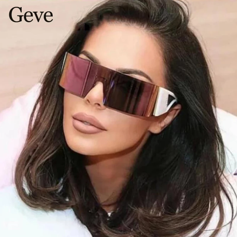 Rimless One Piece Sunglasses | Goggle Cool Sunglasses | Goggle Glasses ...