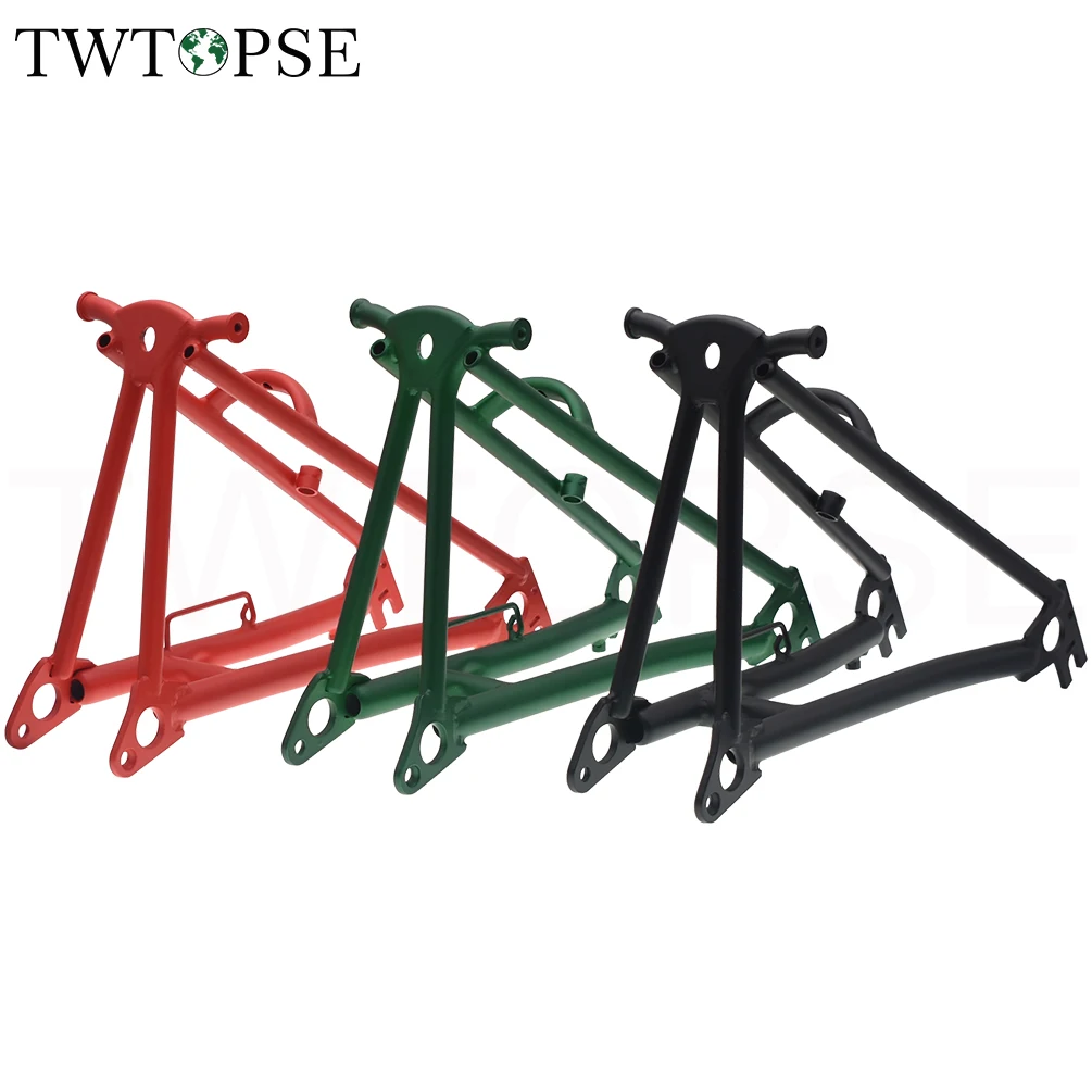 TWTOPSE Bike Frame Triangle Fork For Brompton Folding Bike Bicycle Rear ...