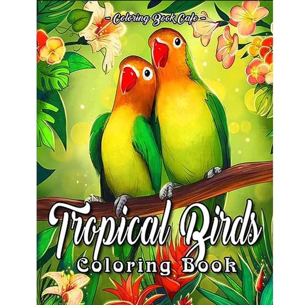 Tropical Birds Free Coloring Pages