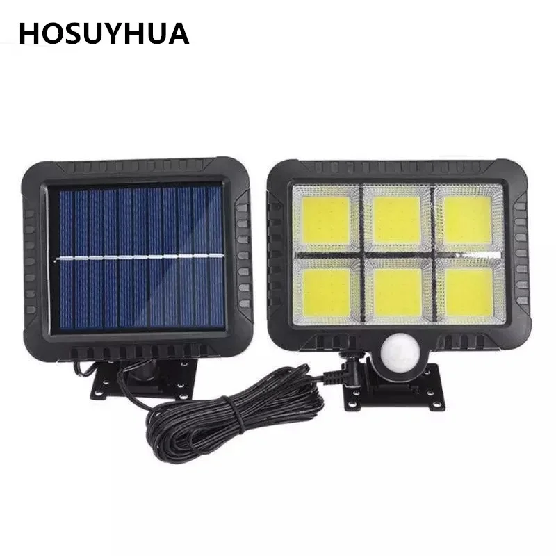 Modern 120LEDs Solar Light Outdoor Lighting Garage Security Light Pir ...