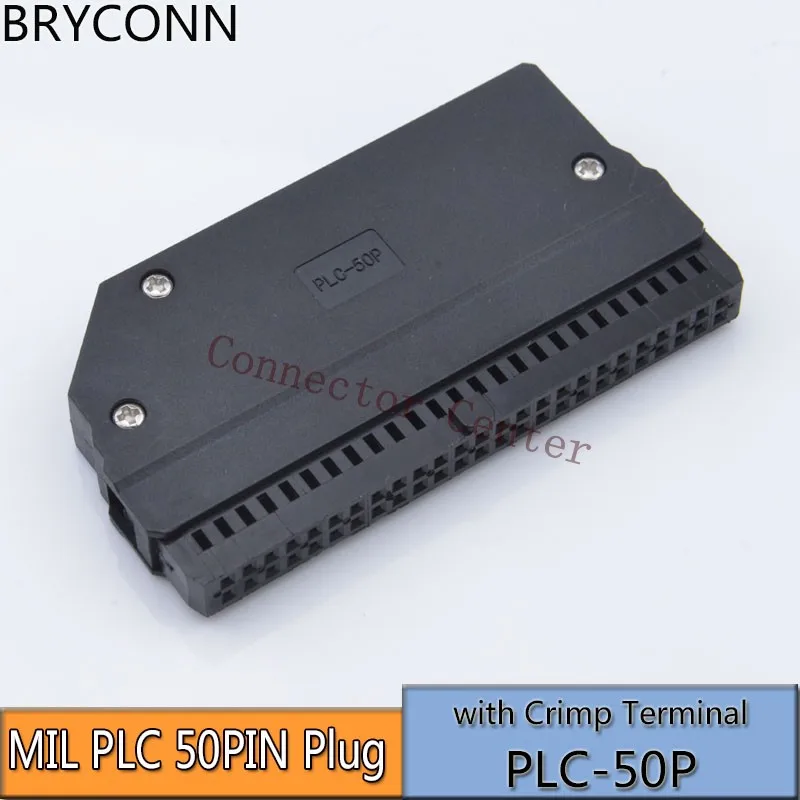 Conector de 50 pines para PLC 50PIN de Cable MIL con Terminal de ...