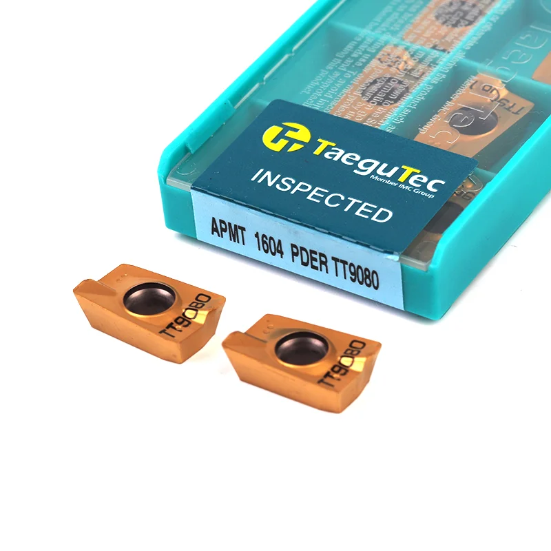 10PCS APMT1135 APMT1604 PDER APKT1705 PER TT9080 TT9030 Carbide Milling ...